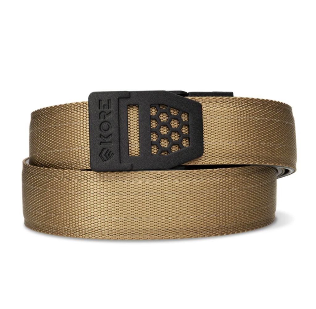 Tactical Gun Belt - KORE Essentials Nylon with X6 Buckle