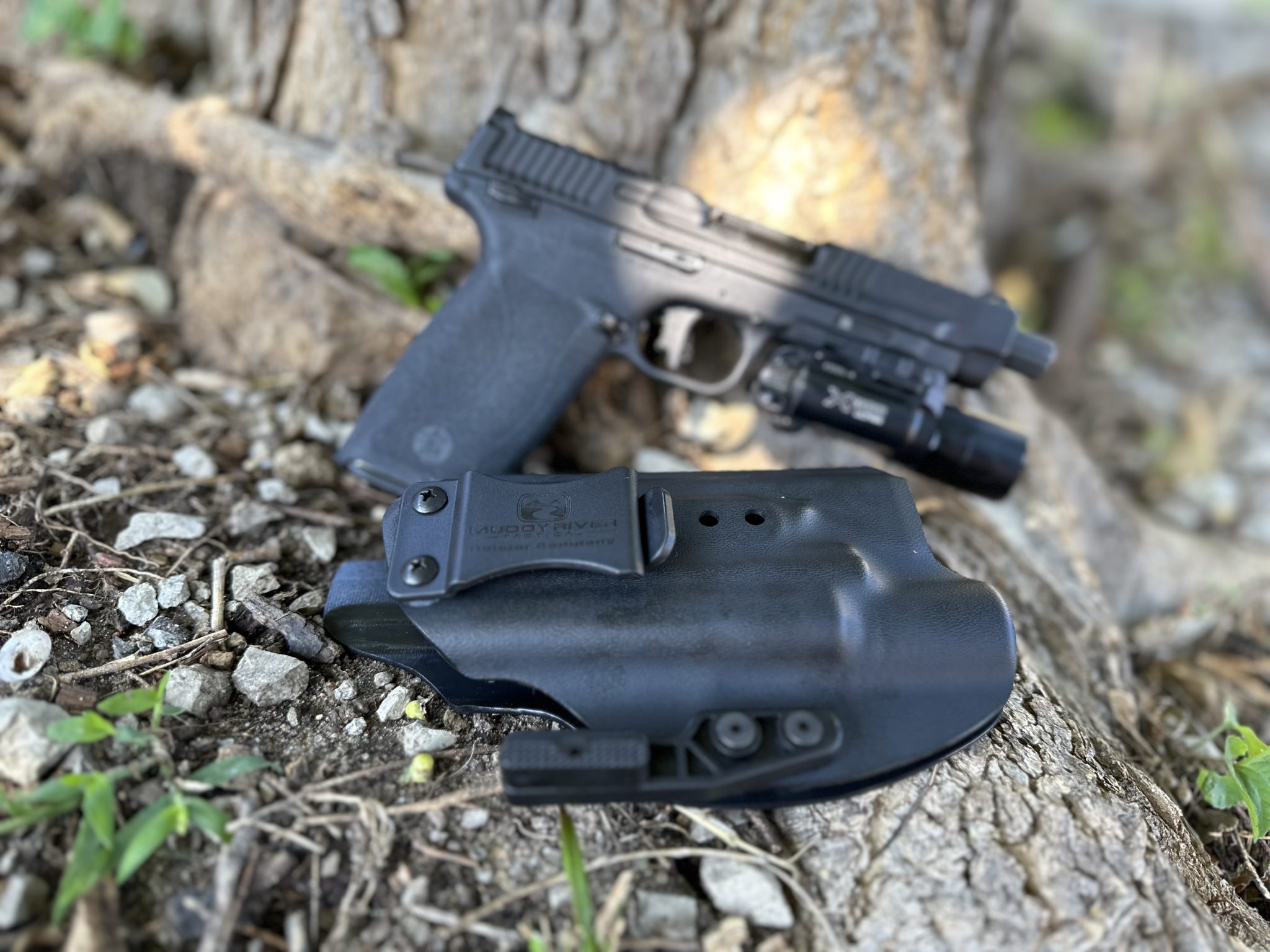 S&W M&P 5.7 with Surefire X300 Light Holster - IWB Holster