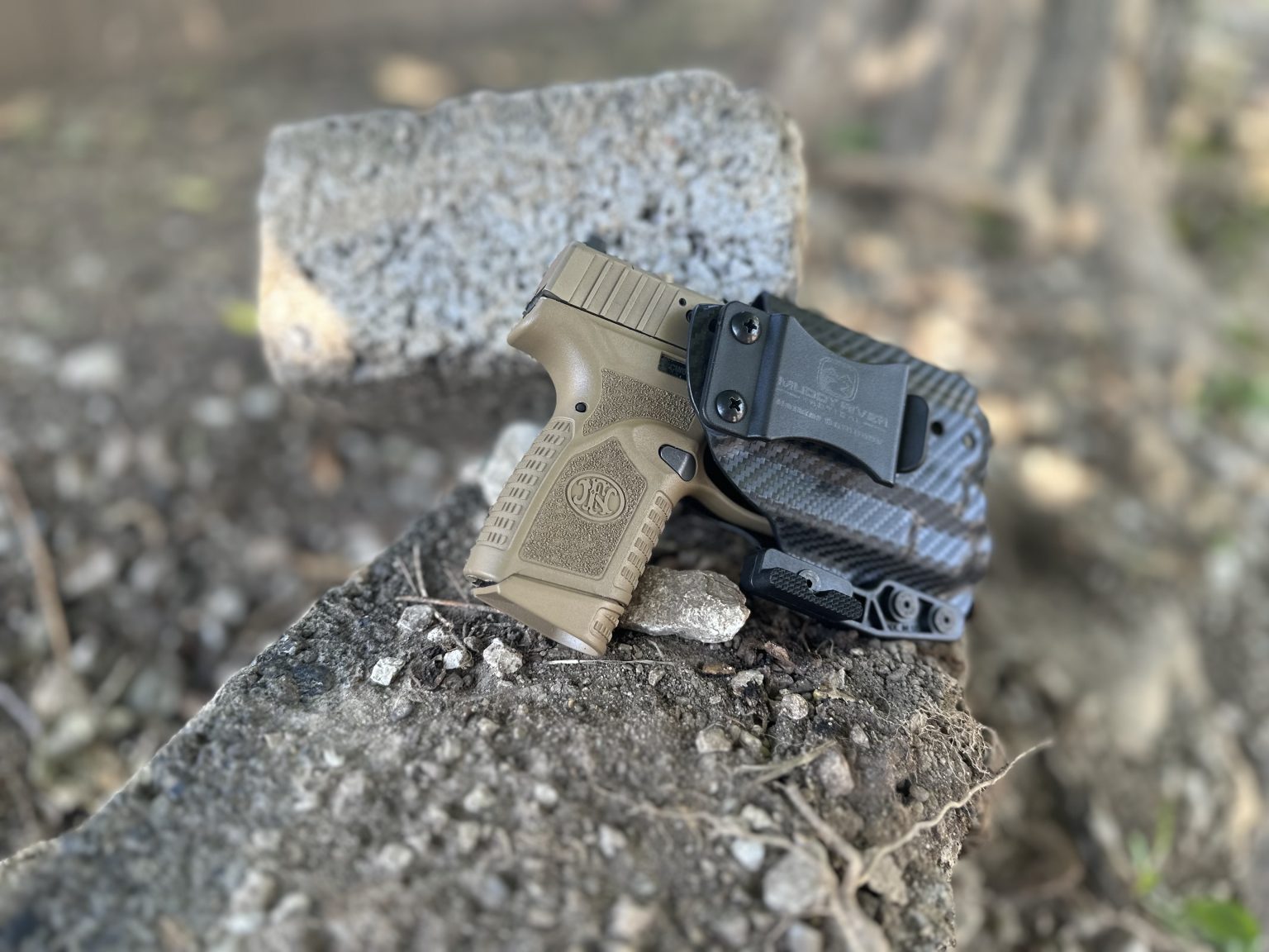 FN Reflex with Streamlight TLR7 Sub Light Holster - IWB Holster