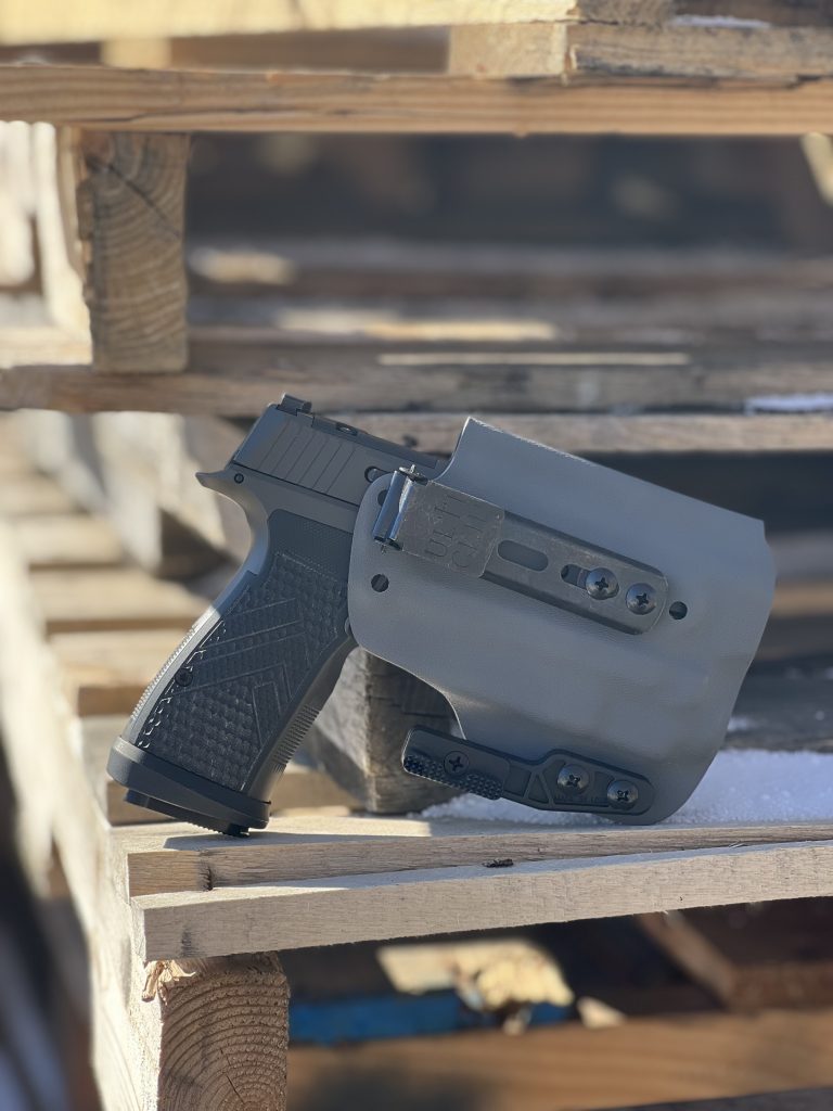 Sig P365 AXG Legion with Sig Foxtrot 2 Light Bearing Holster