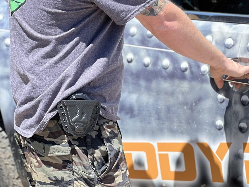 Kydex Handcuff Holster - Made in USA - Multiple Attachments